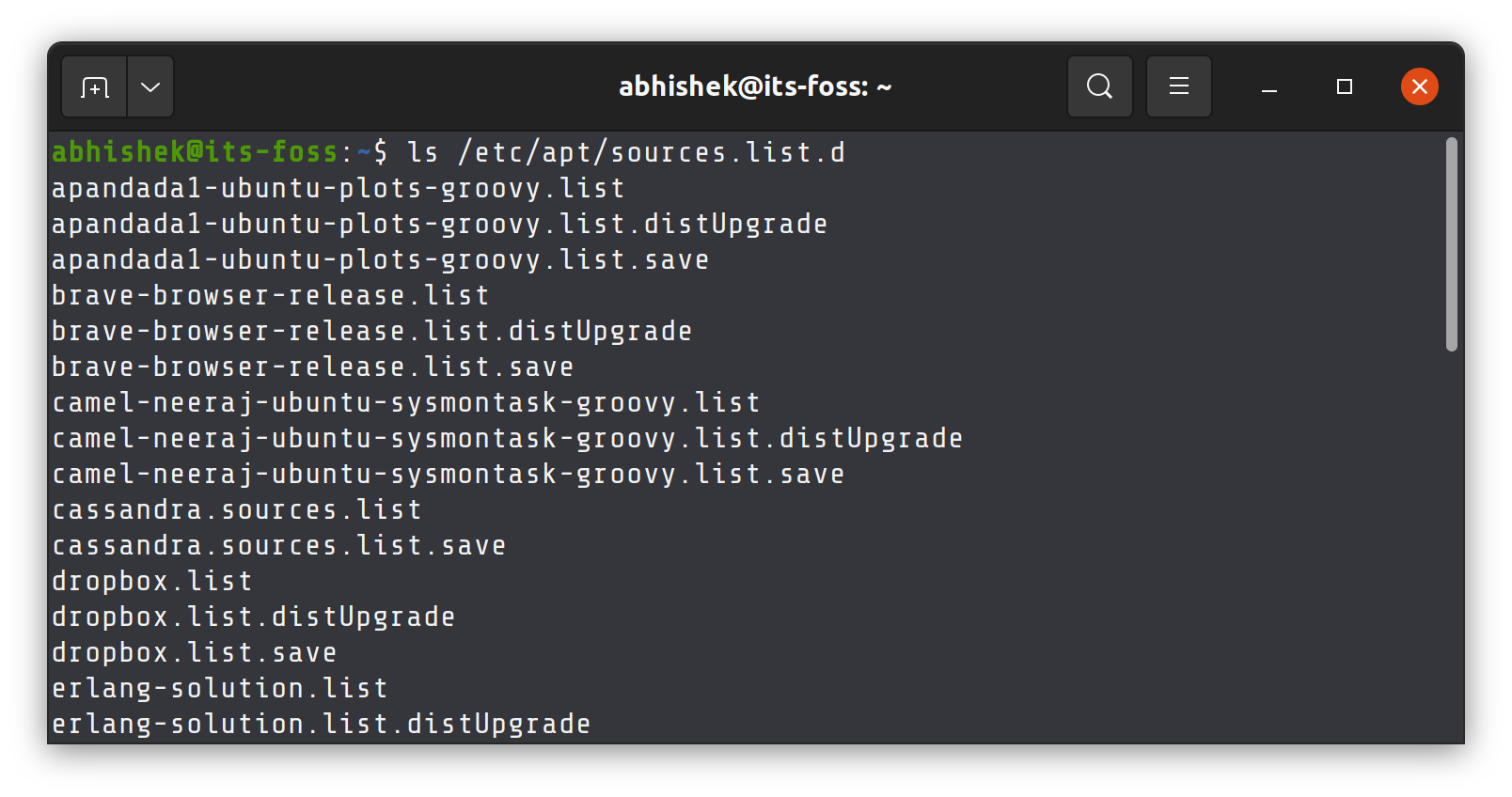 Quelle Est L utilisation Du Fichier Sources list Dans Ubuntu Linux