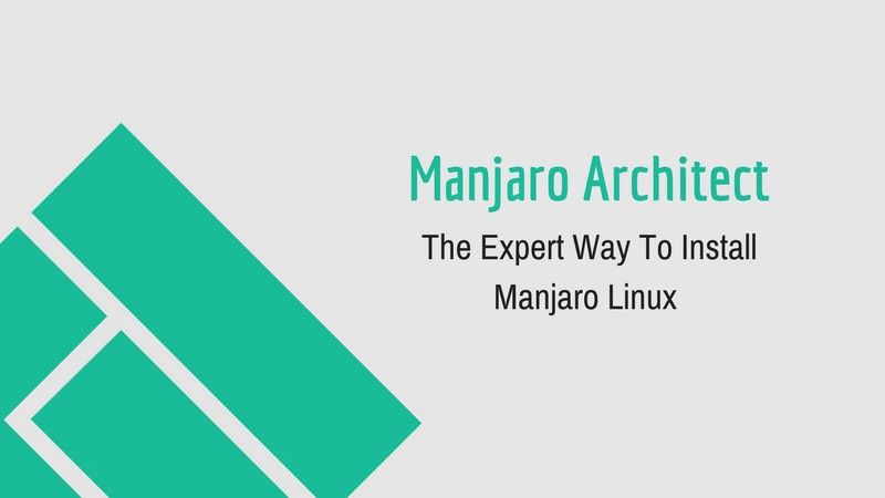 Installing Manjaro Using Architect Installer Part 2 Sharing My Manjaro
