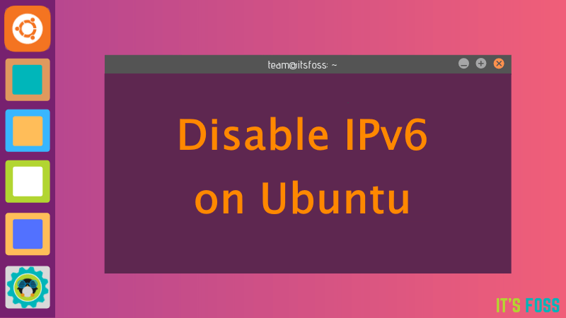 Cómo desactivar IPv6 en Ubuntu Linux