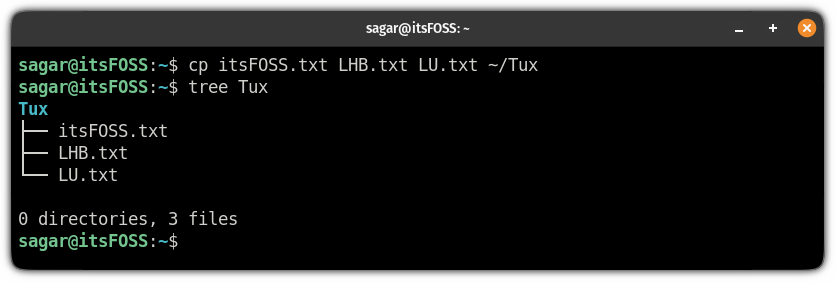 Copy Files And Directories In Linux Command Line