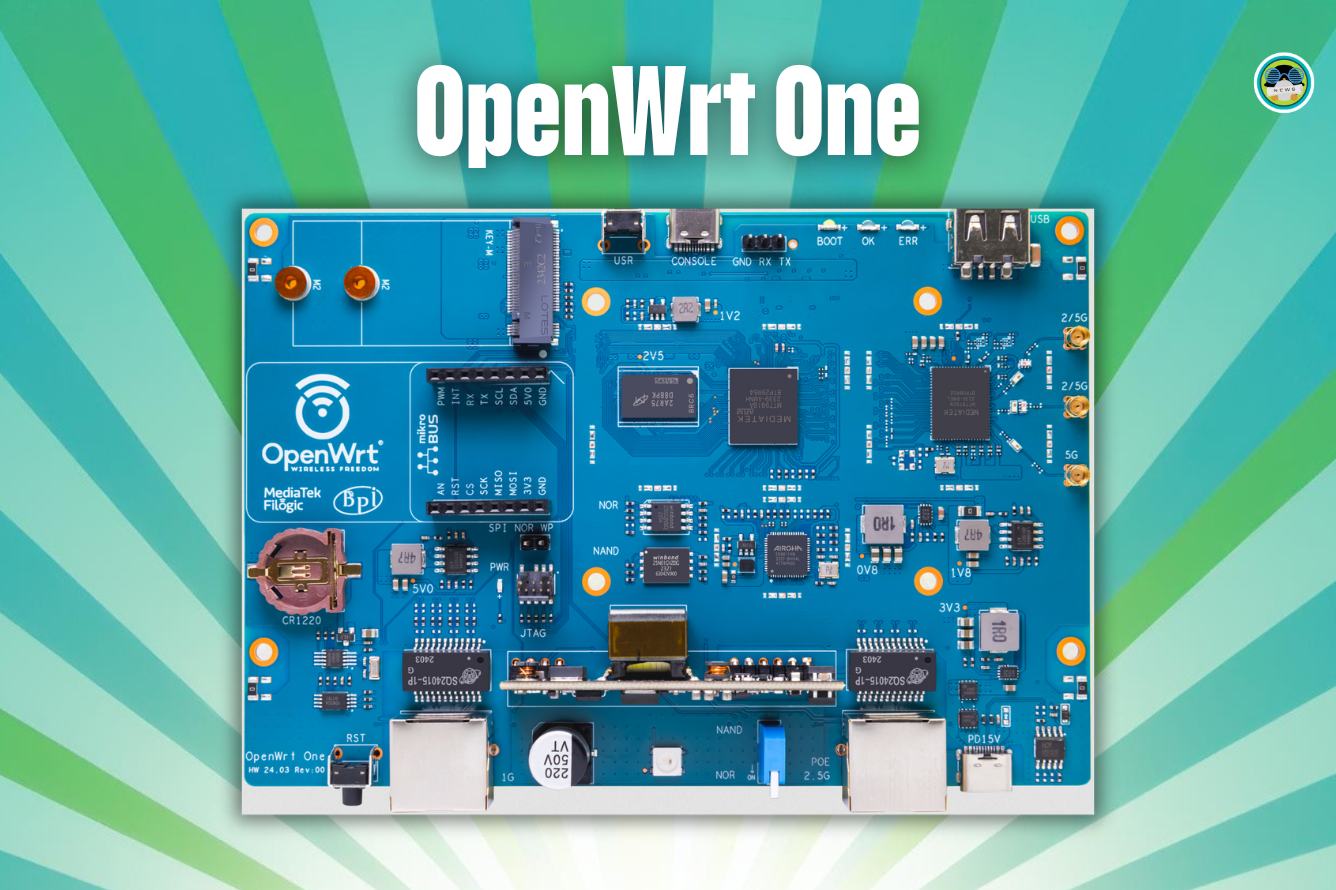OpenWrt One: A Repairable FOSS Wi-Fi 6 Router From Banana Pi