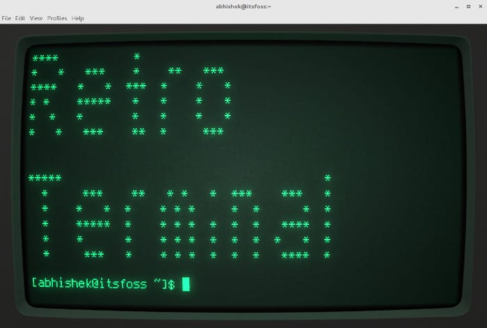 Get a Vintage Linux Terminal with Cool Retro Terminal