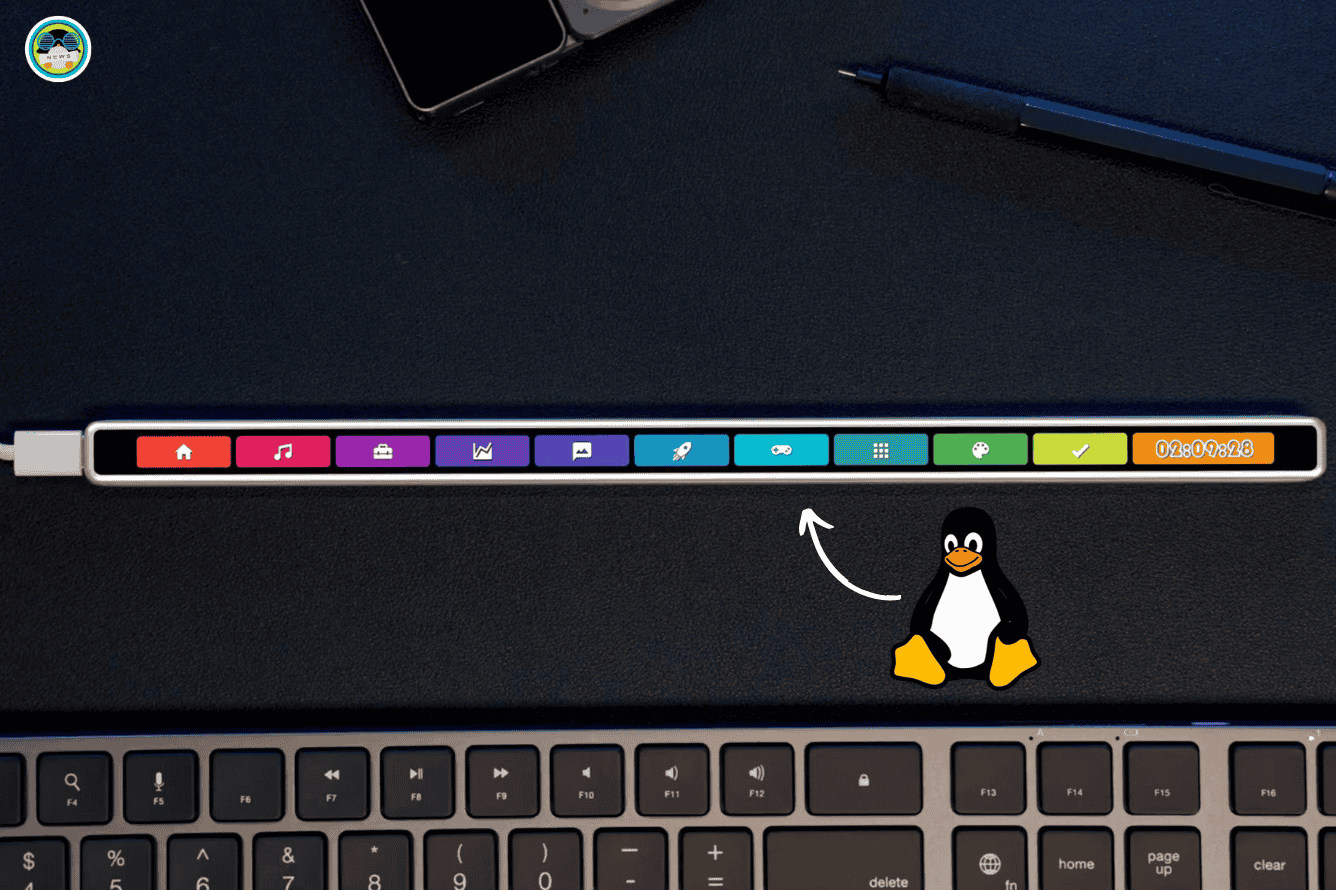 Miss Apple's Touch Bar? Flexbar Brings This Experience to Linux