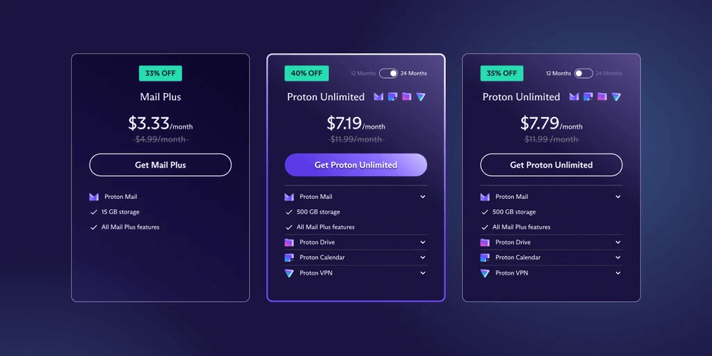 Deal: Proton is Offering Up to 50% Off for Mail, Drive, VPN, and More