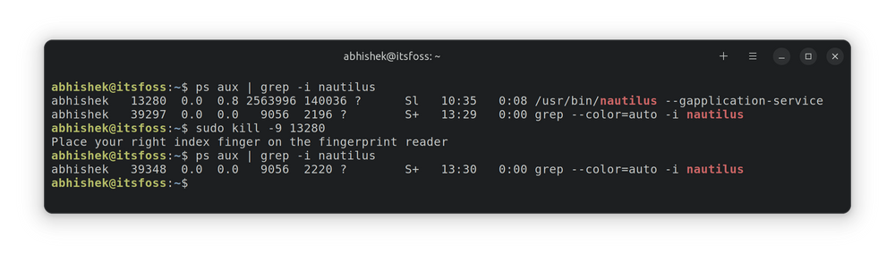 How to Find the Process ID of a Program and Kill it in Linux