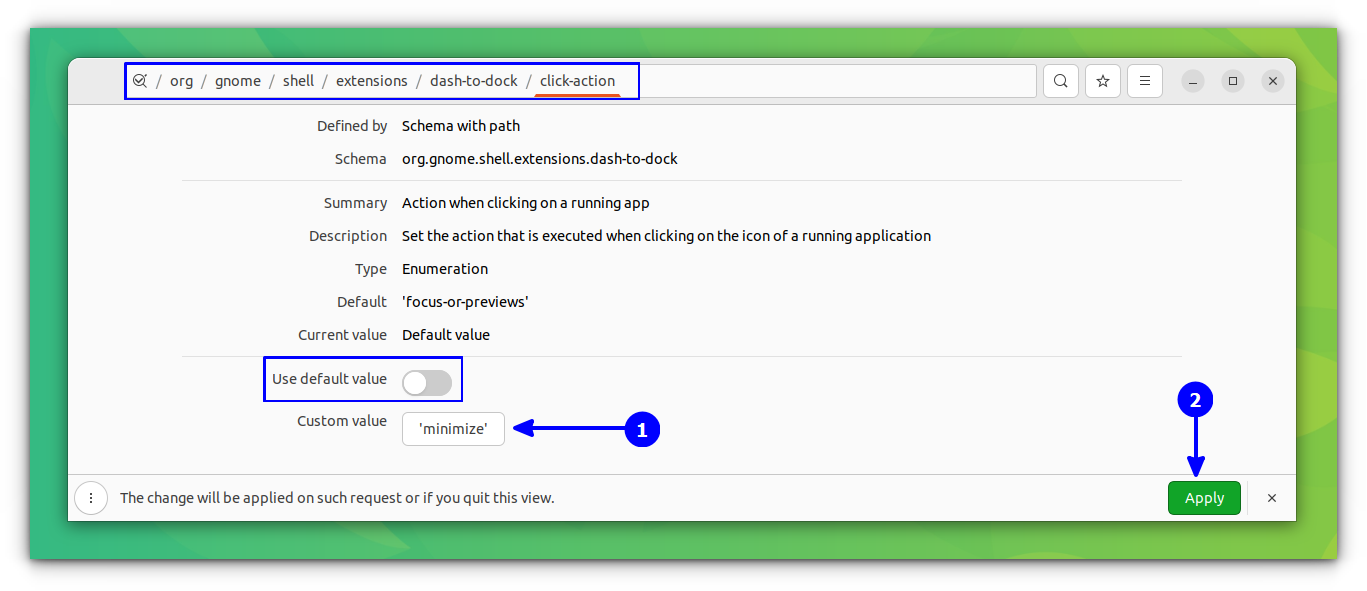 How to Enable Click to Minimize on Ubuntu