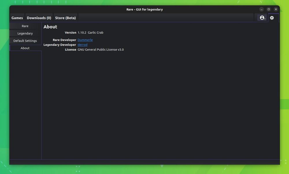 Rare: Open-Source Epic Games Launcher Alternative