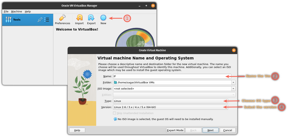 Boot From a USB Drive in VirtualBox in Linux