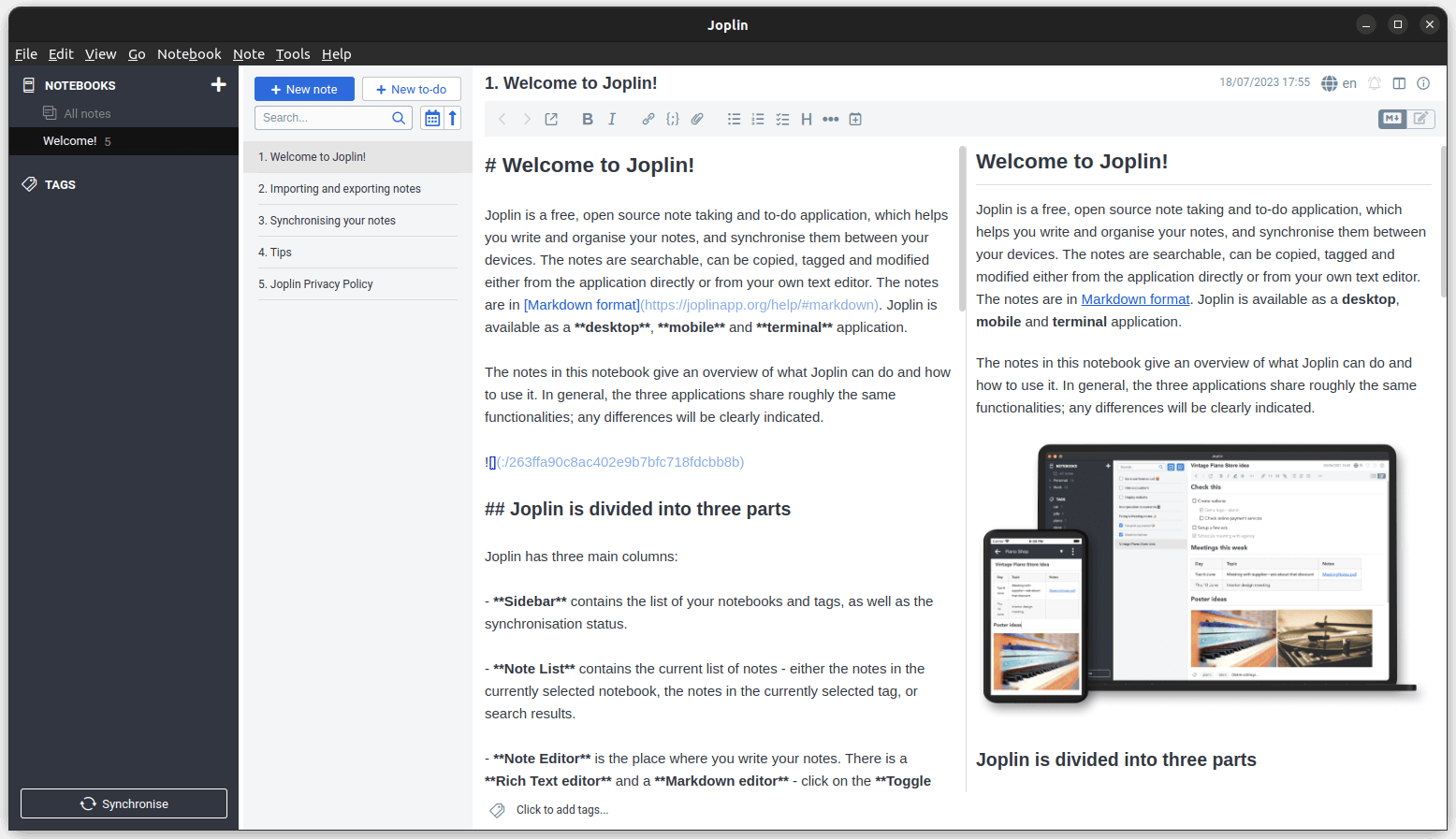 Top 16 Best Note Taking Apps For Linux [2025]