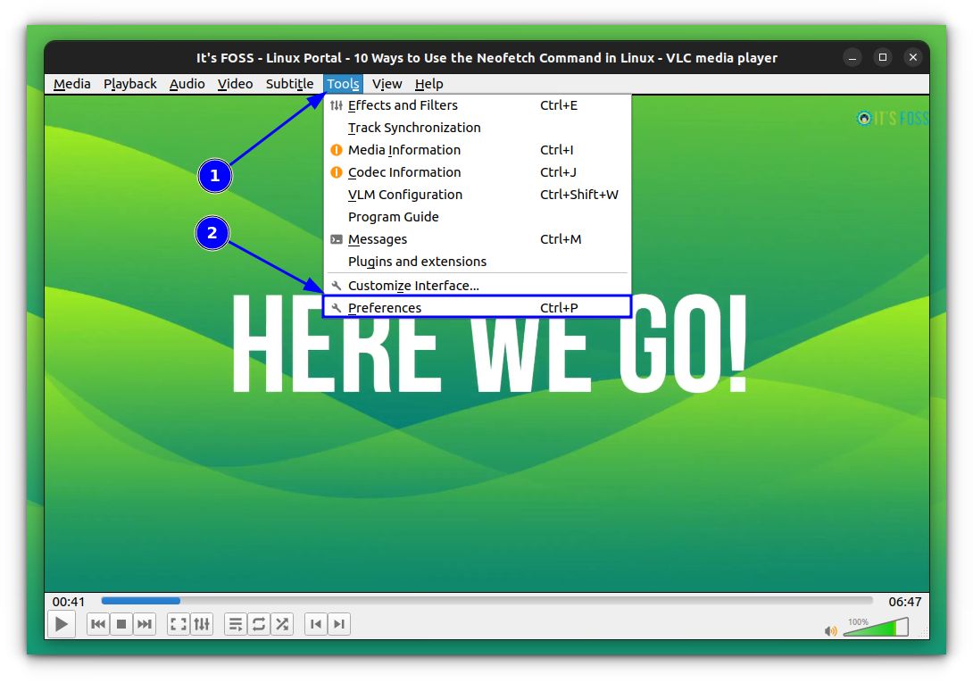 [Solved] Green Line at Bottom of VLC in Linux