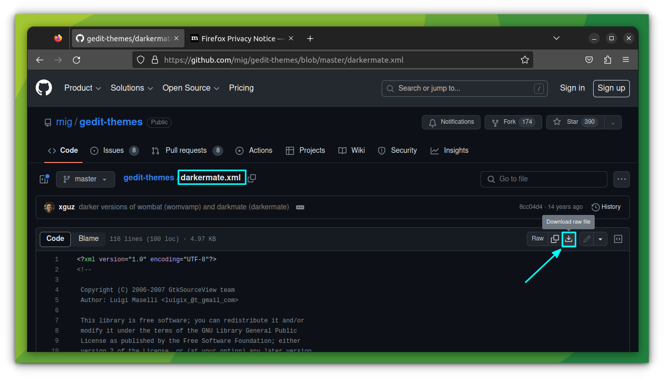 Install and Use Additional Gedit Color Themes