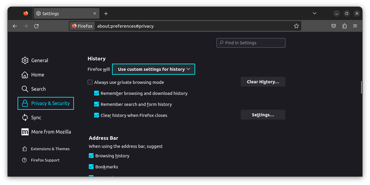 How to Delete History in Firefox [With Screenshots]