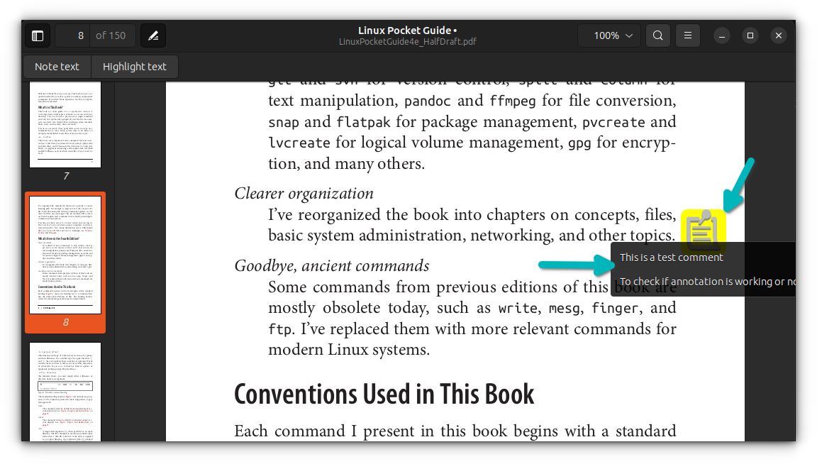 How to Add Comments to PDF in Linux
