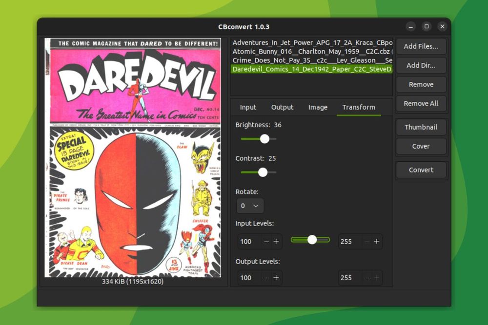 Convert Your Comic Books With This Open-Source Tool!