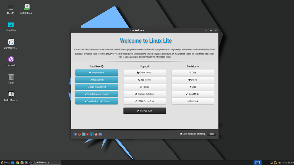 Linux Lite 6.6 Release Features an Updated Welcome App and Icon Theme