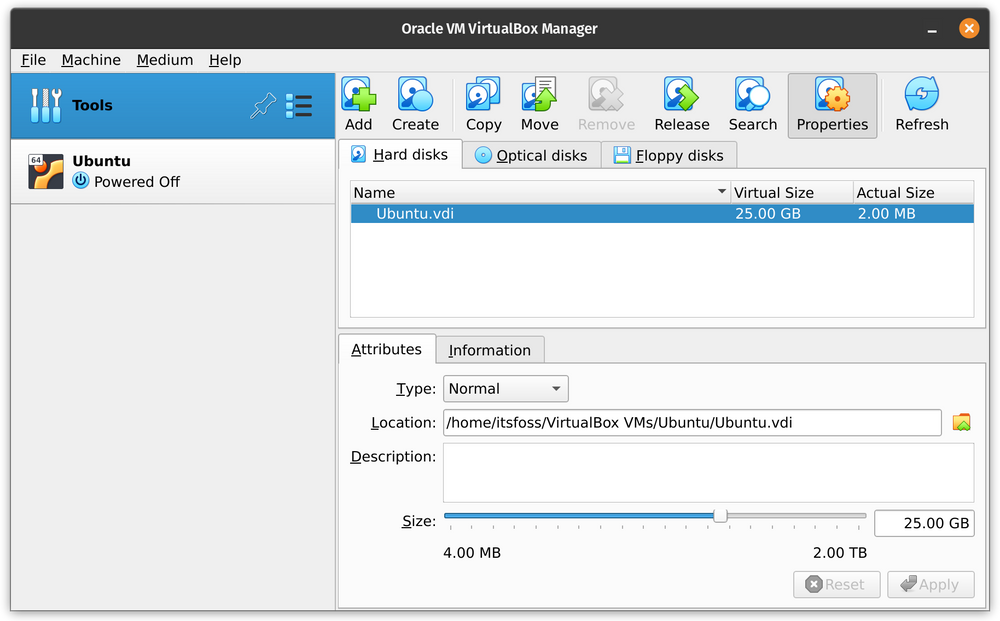 Change Configuration of Existing VirtualBox Virtual Machines