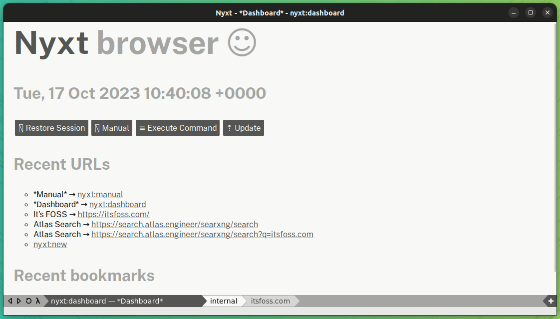 Nyxt: Keyboard-oriented Web Browser Inspired by Emacs & Vim