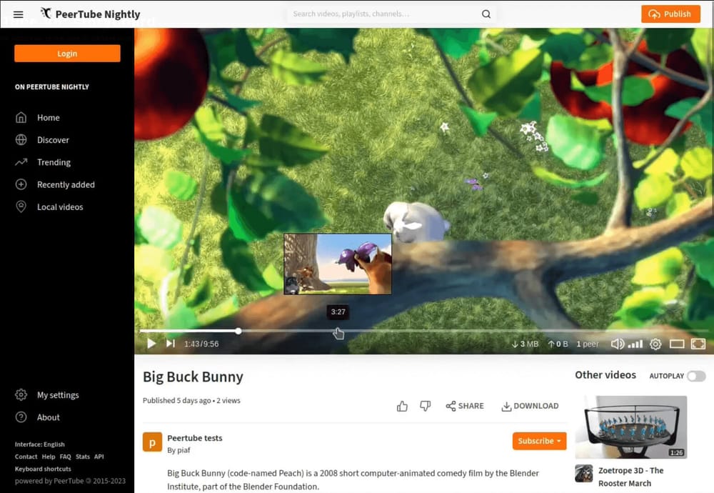 PeerTube Gets Better Features Than YouTube With Version 6 Release