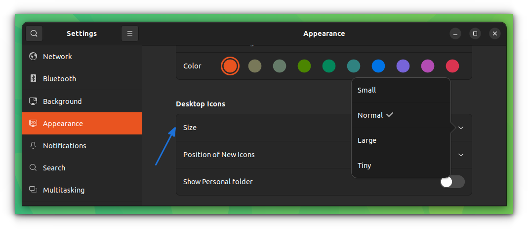 How to Add Files and Folders on Desktop Screen in Ubuntu