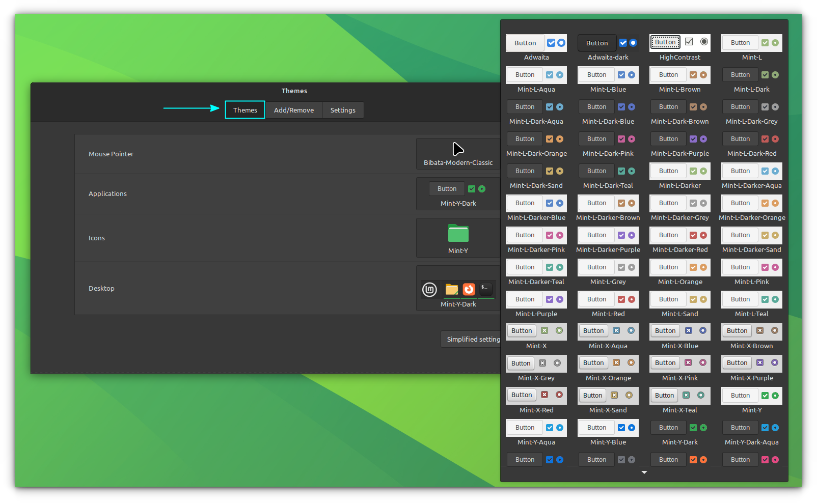 How to Change Themes in Linux Mint