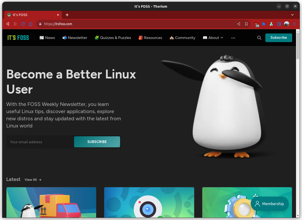 Thorium: The Fastest Open Source Chromium-based Browser?