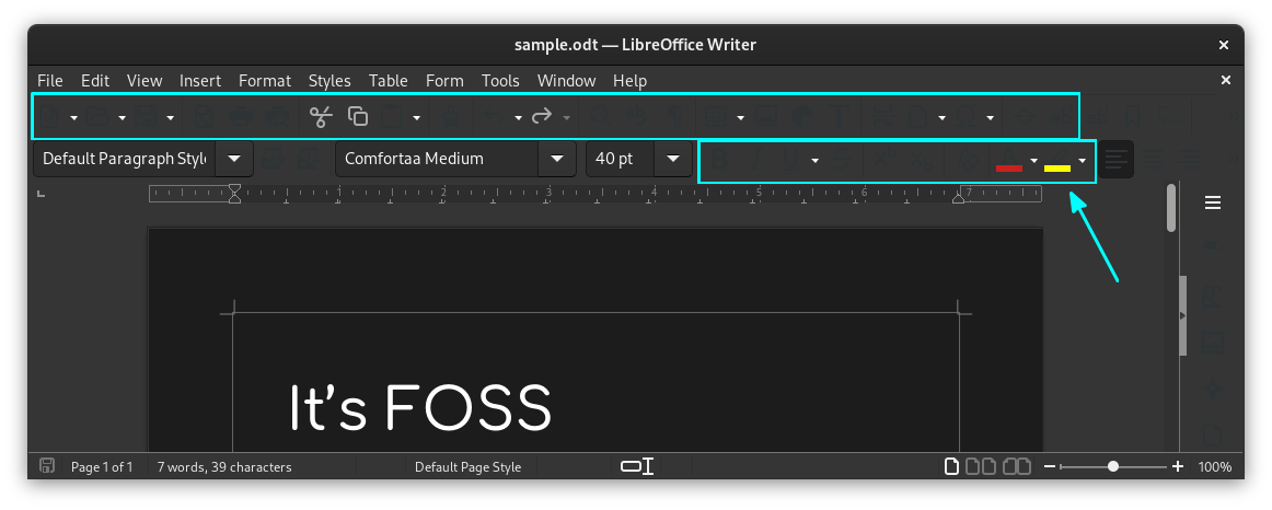 How to Go Full Dark Mode With LibreOffice