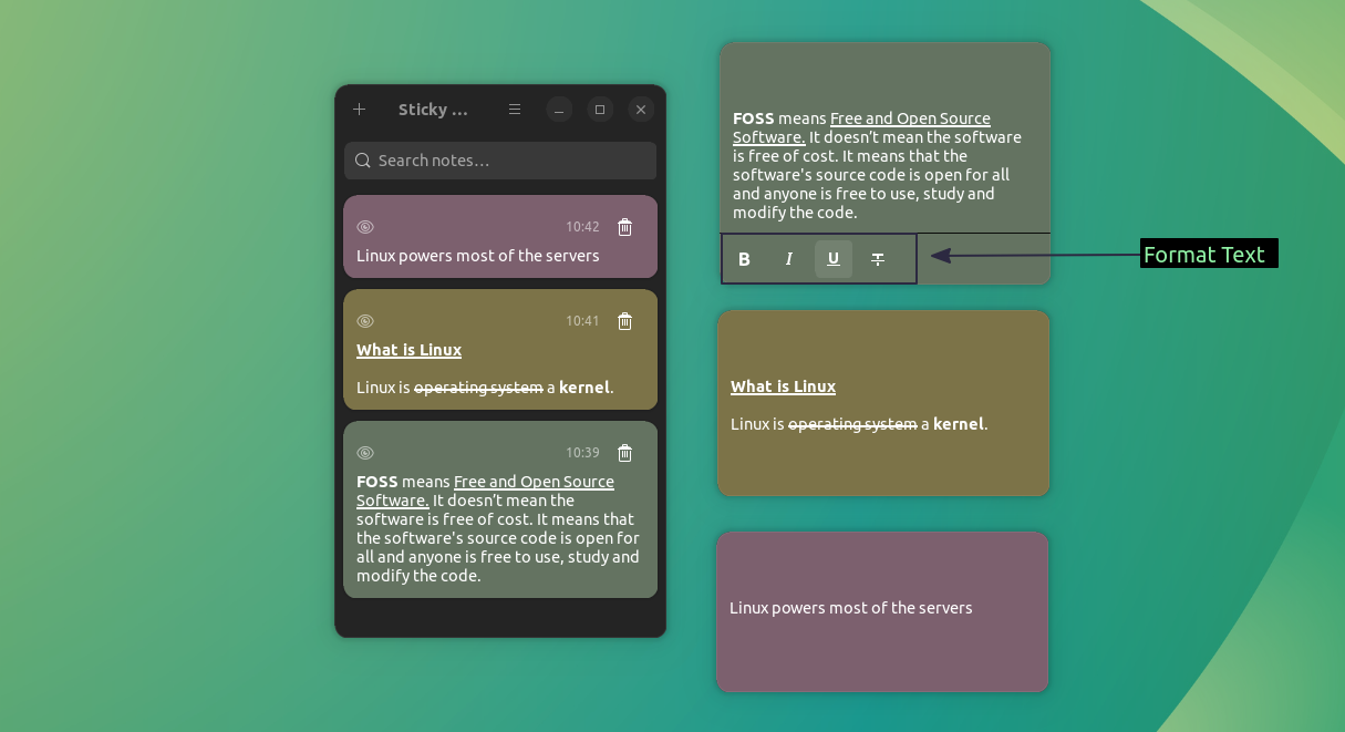 Get Windows Style Sticky Notes for Ubuntu Linux