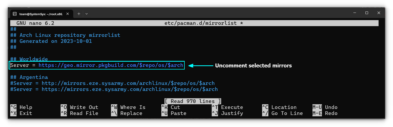 Using Arch Linux With WSL