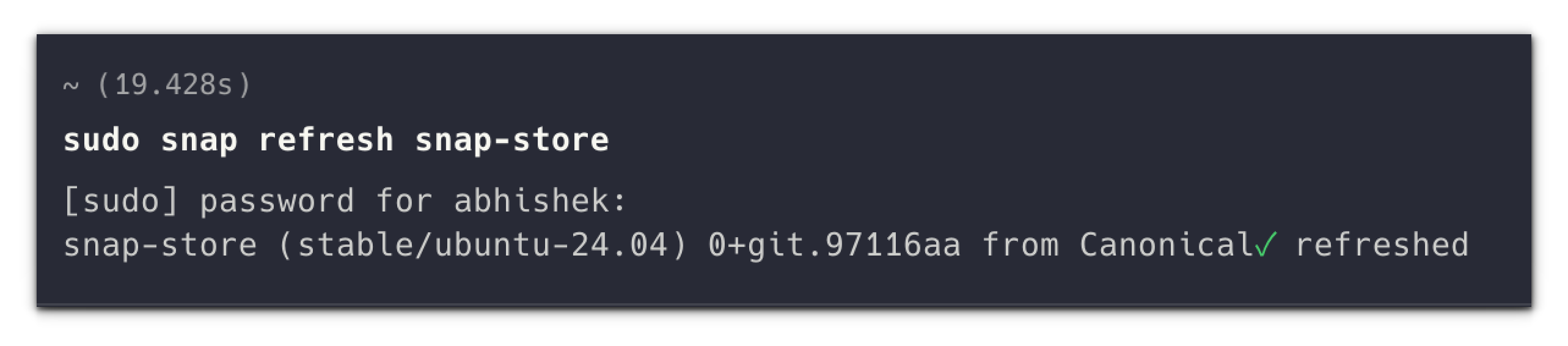[Solved] 'Cannot refresh snap-store' Error in Ubuntu 24.04