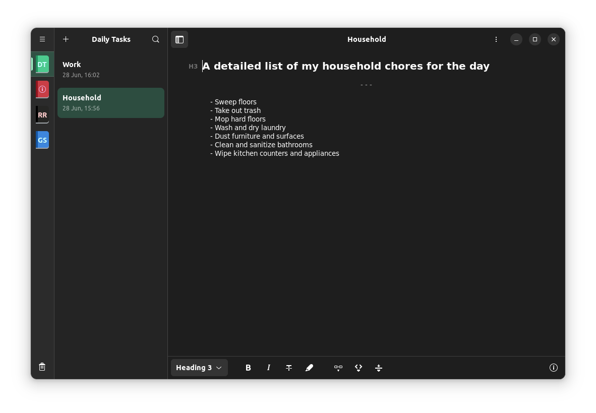 Folio: A Simple, Solid, Open-Source Markdown Note App