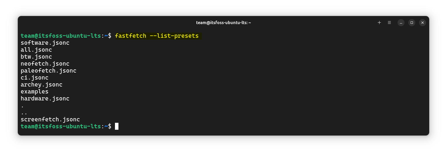Using Fastfetch, a Neofetch Alternative