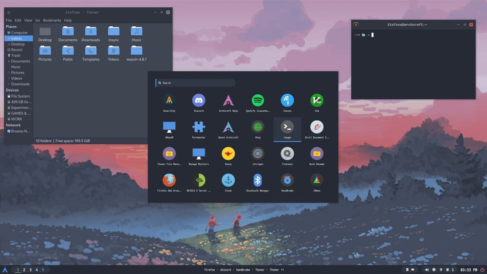 I Just Removed Ubuntu for Archcraft and my Linux PC Looks Awesome!
