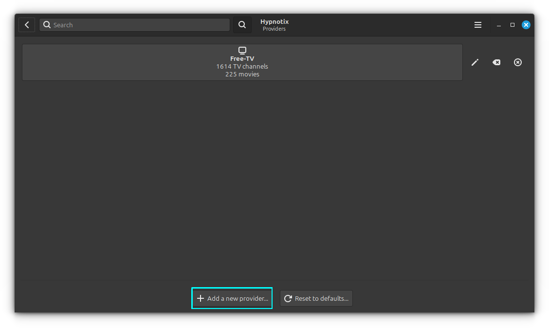 Watch Live TV With Hypnotix on Ubuntu and Linux Mint