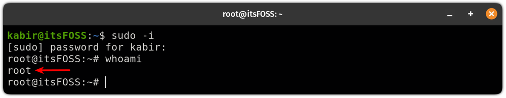 sudo -i or su -? How to Switch to Root User in Ubuntu