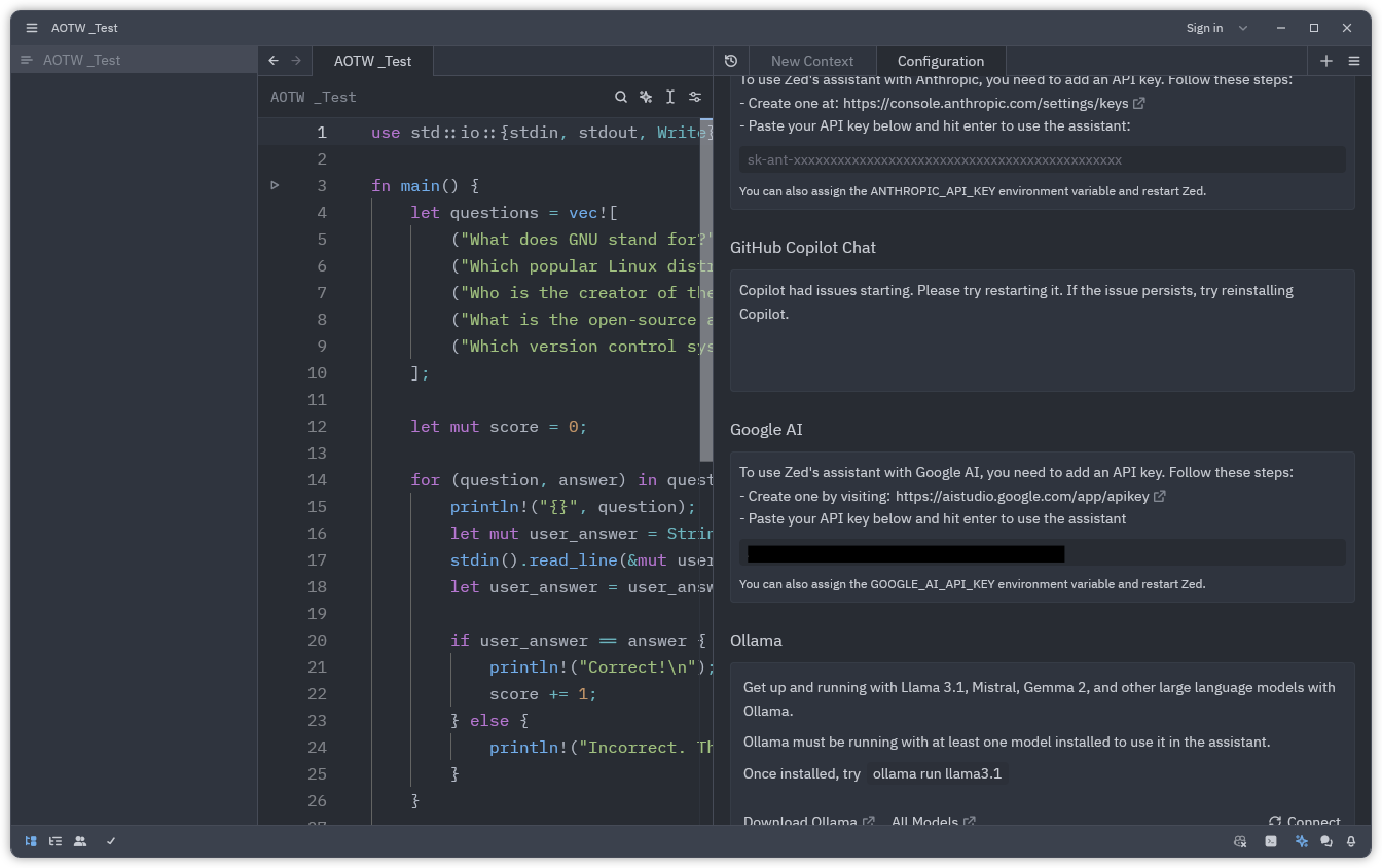 Zed: A Next-Gen Rust-Based Open Source Code Editor With AI