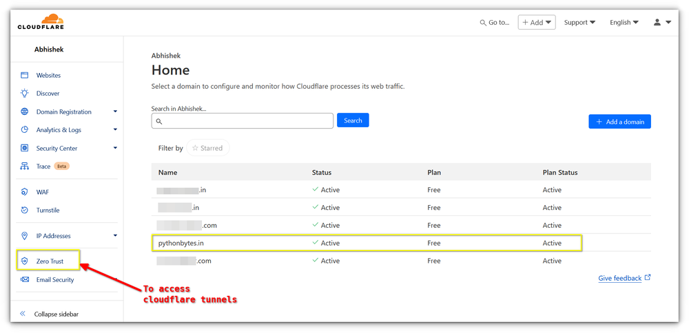 Use Cloudflare Tunnels to Access Homelab Outside Local Network