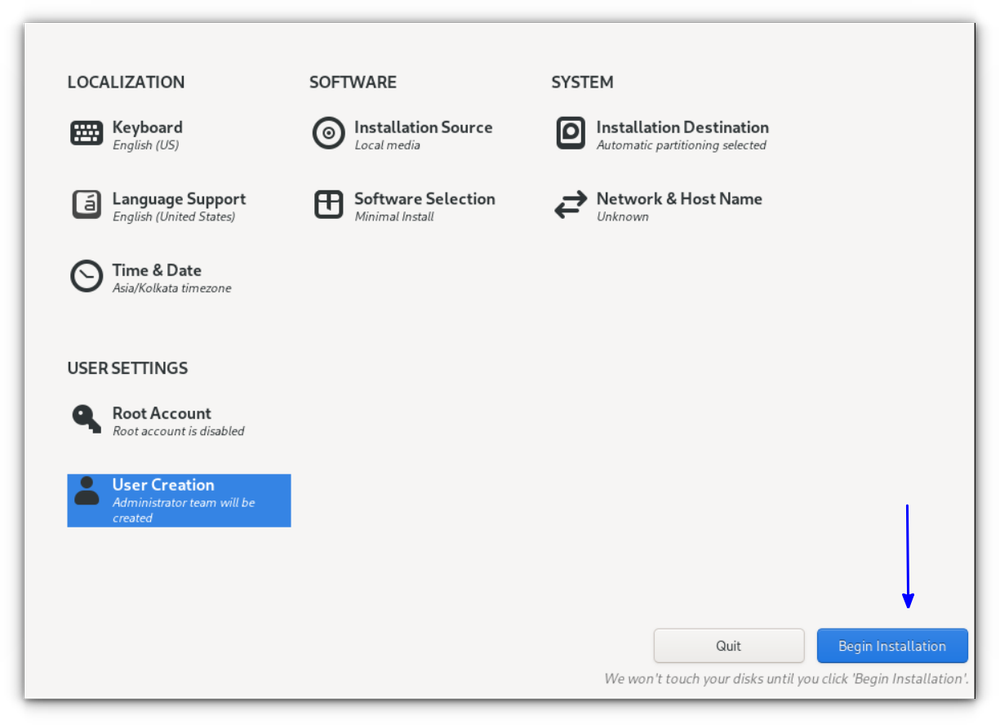 Installing openEuler on a Desktop