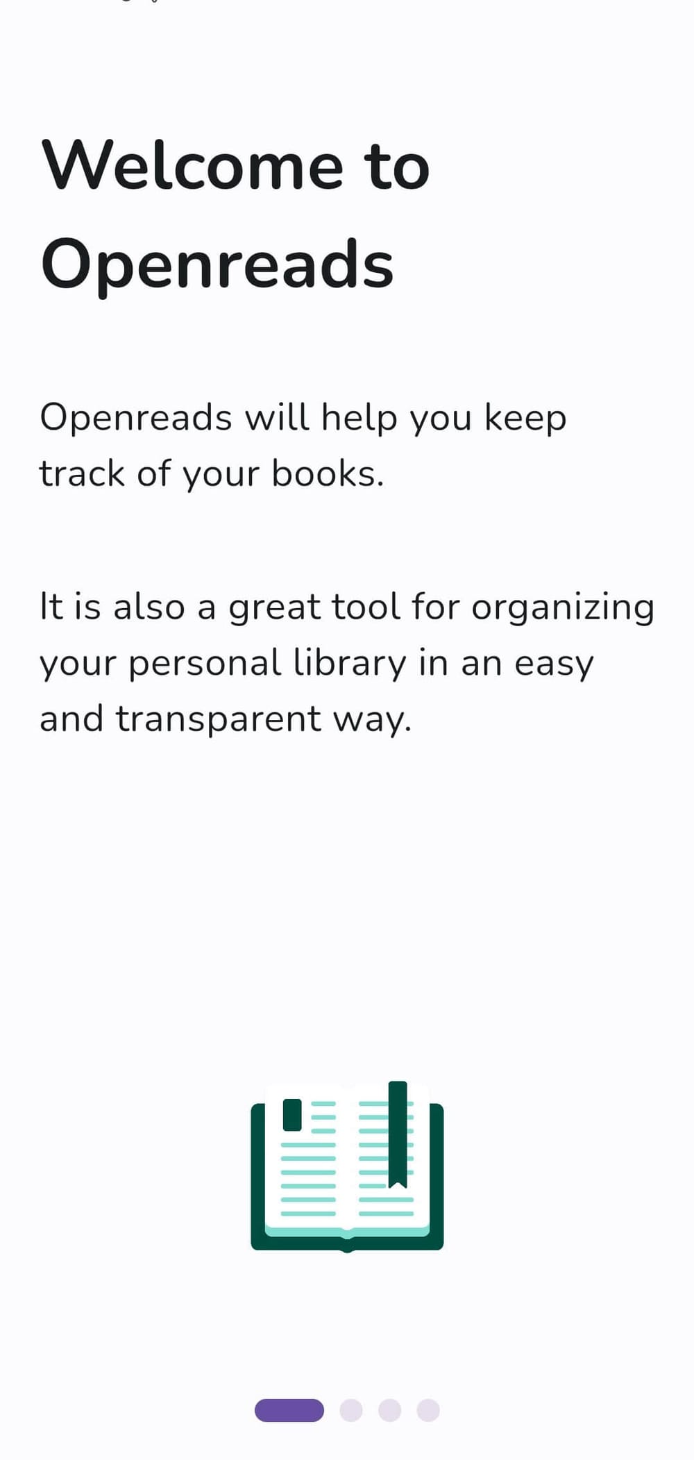 Openreads: An Open Source Mobile App To Keep Track of Your Books