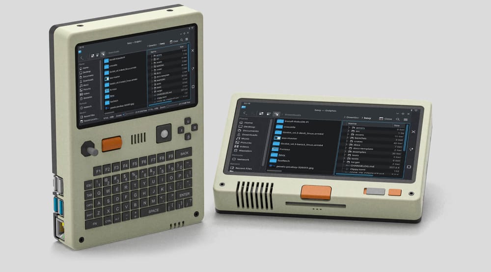 A Raspberry Pi 5-Powered Handheld Computer? This Looks So Cool!