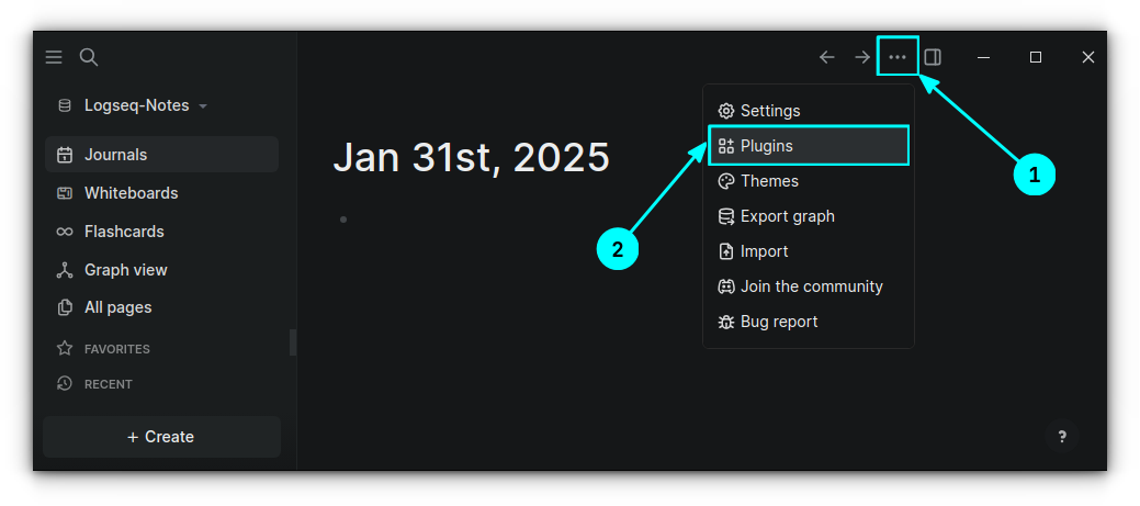 Customize Logseq With Themes and Plugins