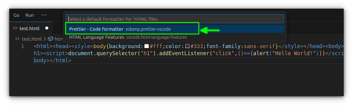 Automatically Format Code On File Save in Visual Studio Code