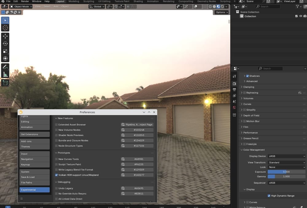 Blender 5.0 Set to Bring HDR Support for Linux Wayland Users