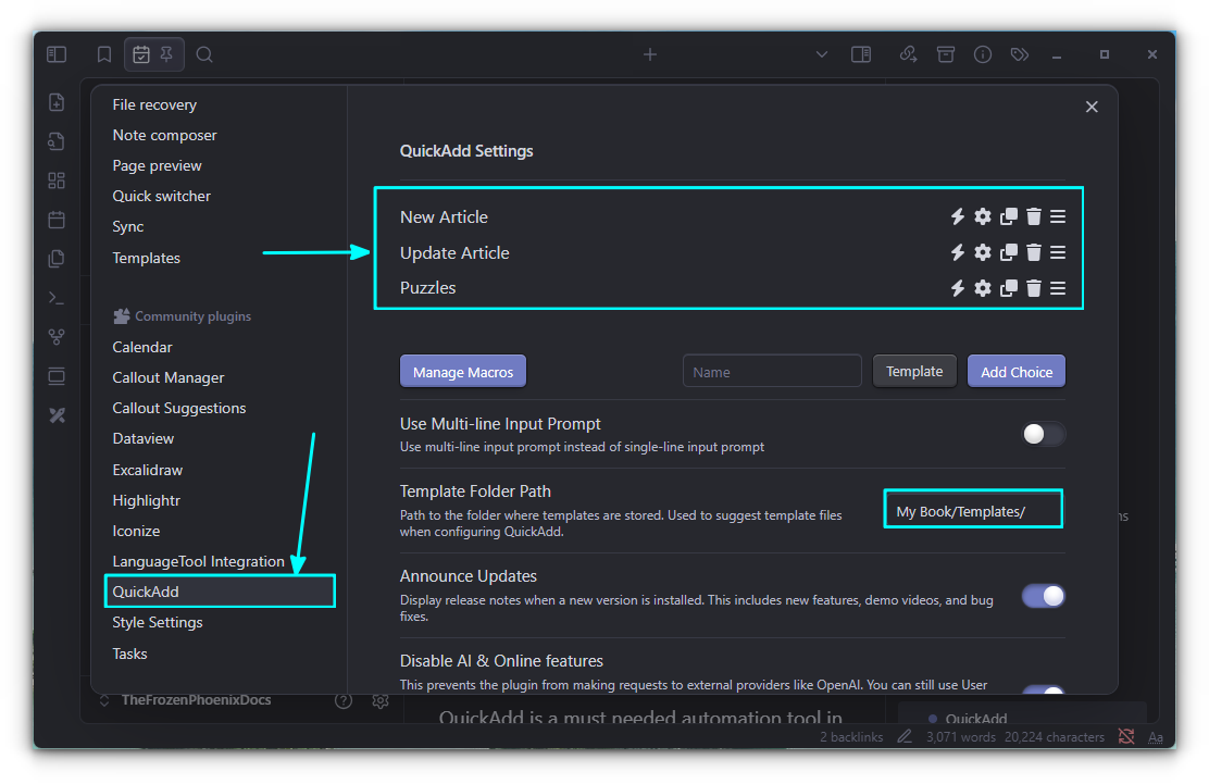 My Favorite Obsidian Plugins and Their Hidden Settings
