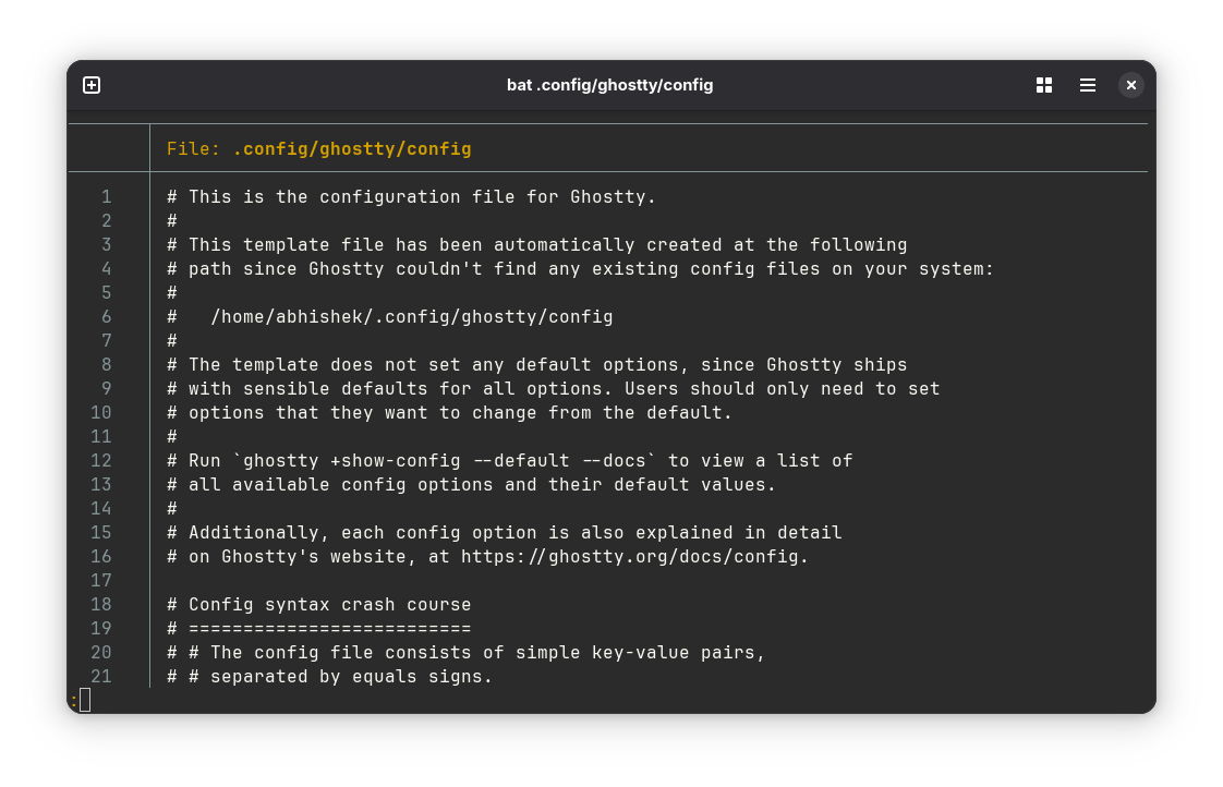 Ghostty Terminal: Never Understood the Hype Until I tried it