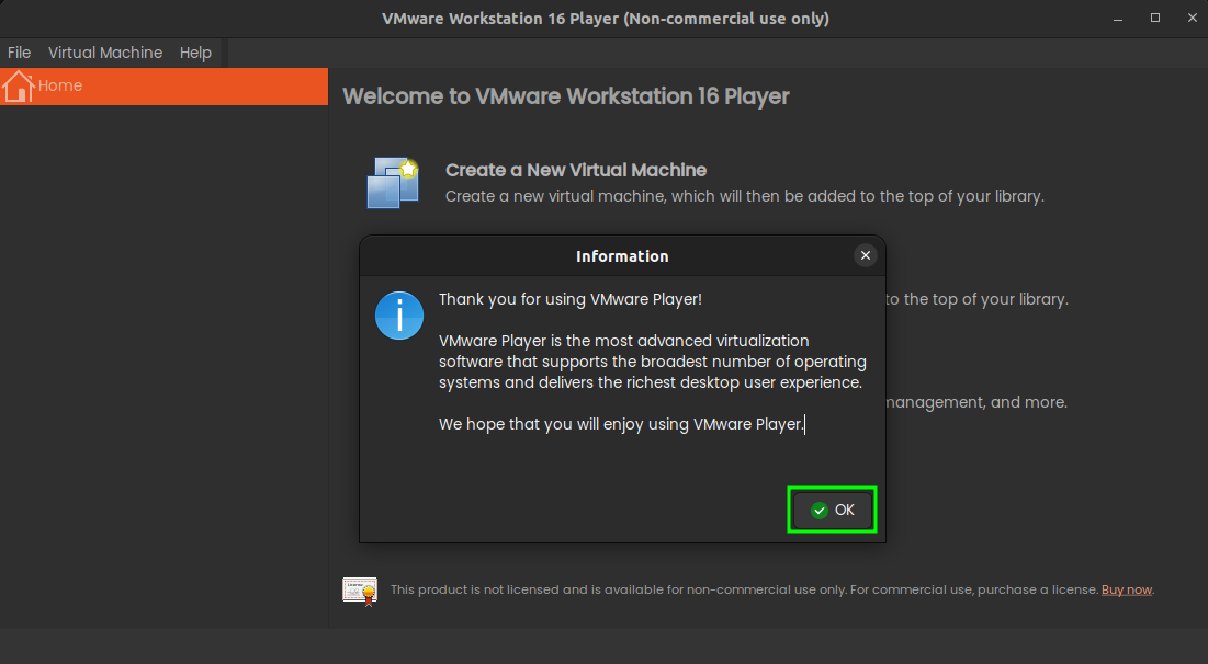 How To Install Vmware Workstation Player In Ubuntu Linux