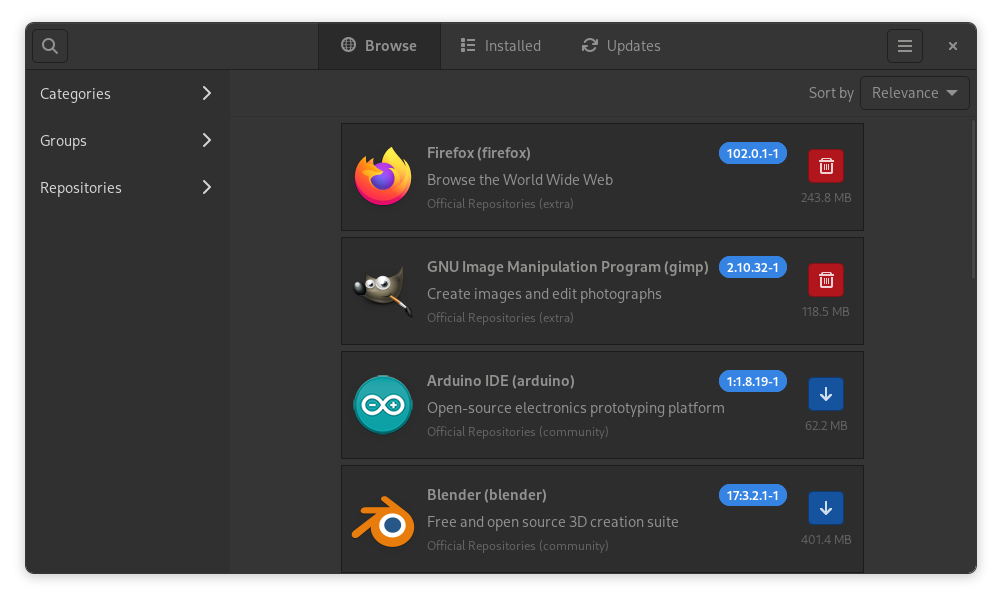 How to Install Pamac GUI Package Manager in Arch Linux How to Install Pamac GUI Package Manager in Arch Linux