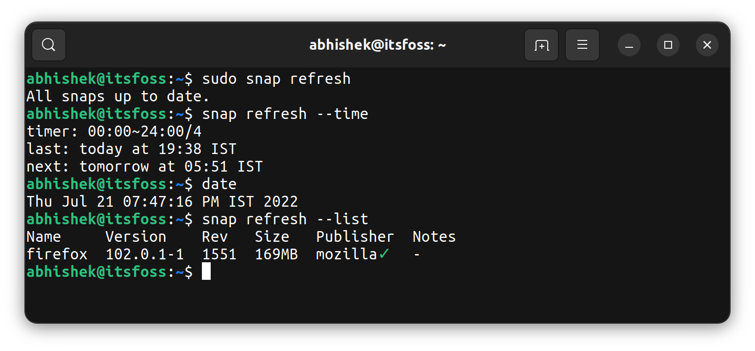 Solved Pending Update Of Firefox Error In Ubuntu
