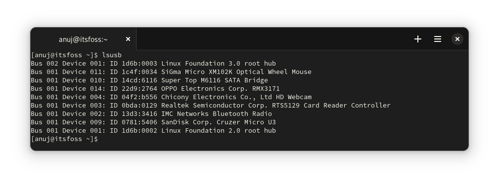 How to List USB Devices Connected to Your Linux System