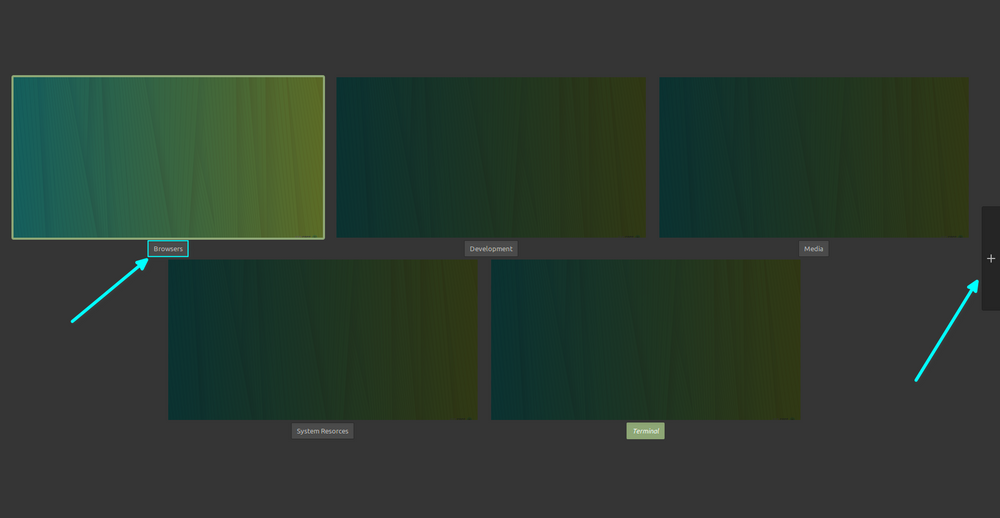 How to Create and Switch Workspaces in Linux Mint