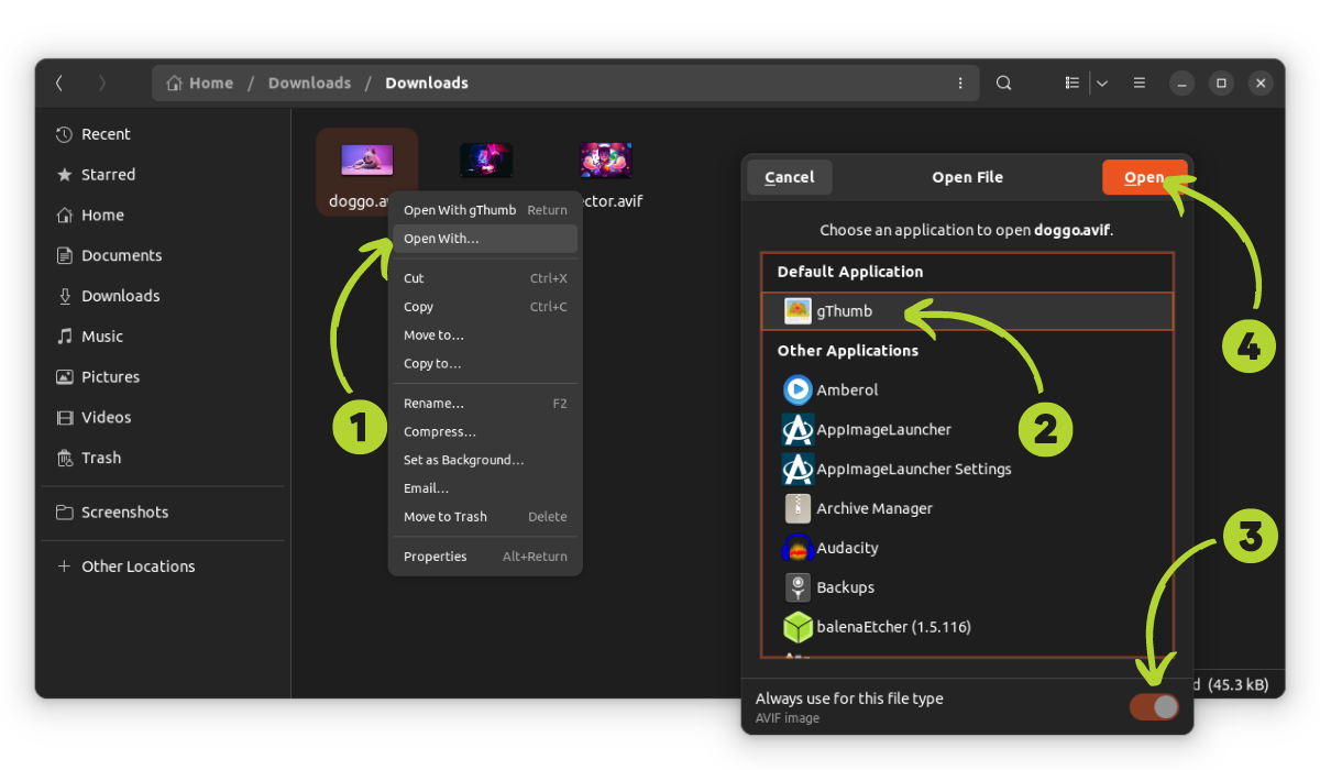 How to View AVIF Images in Ubuntu and Other Linux